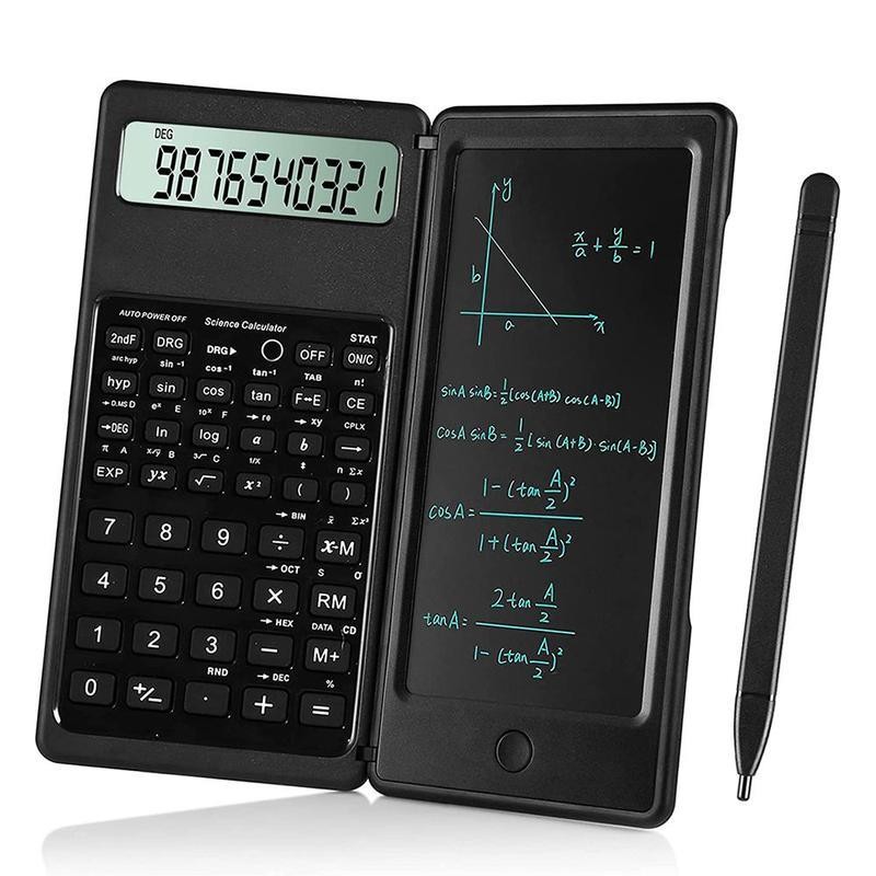 ph Math Calculator Lock Function with Stylus Pen Foldable Desk ...