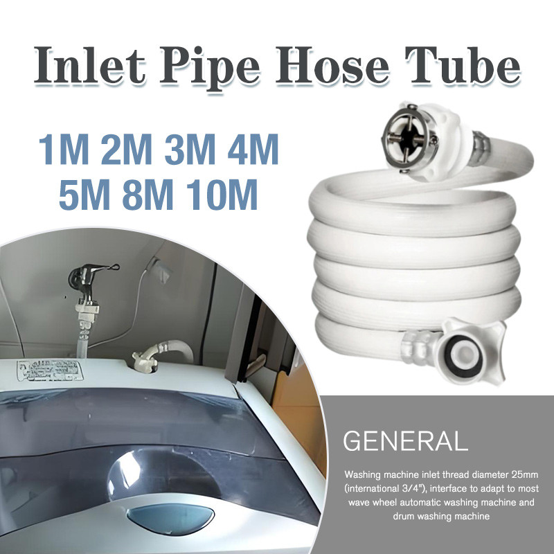 Automatic Washing Machine Water Inlet Pipe Optional Hose Extension Tub ...