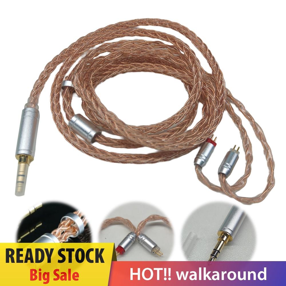 1.25m IEM Cable DIY Replacement MMCX Cable 2 Pin 0.78mm for Audiophile ...
