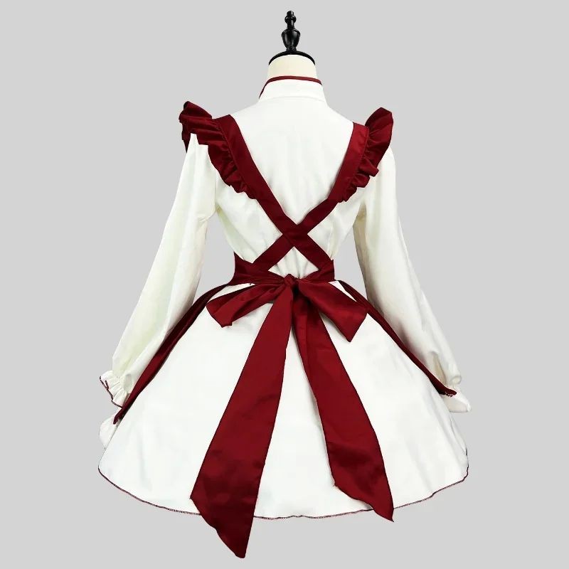 Anime Lolita Maid Costume Cosplay Kawaii School Girl Party Maid Role ...