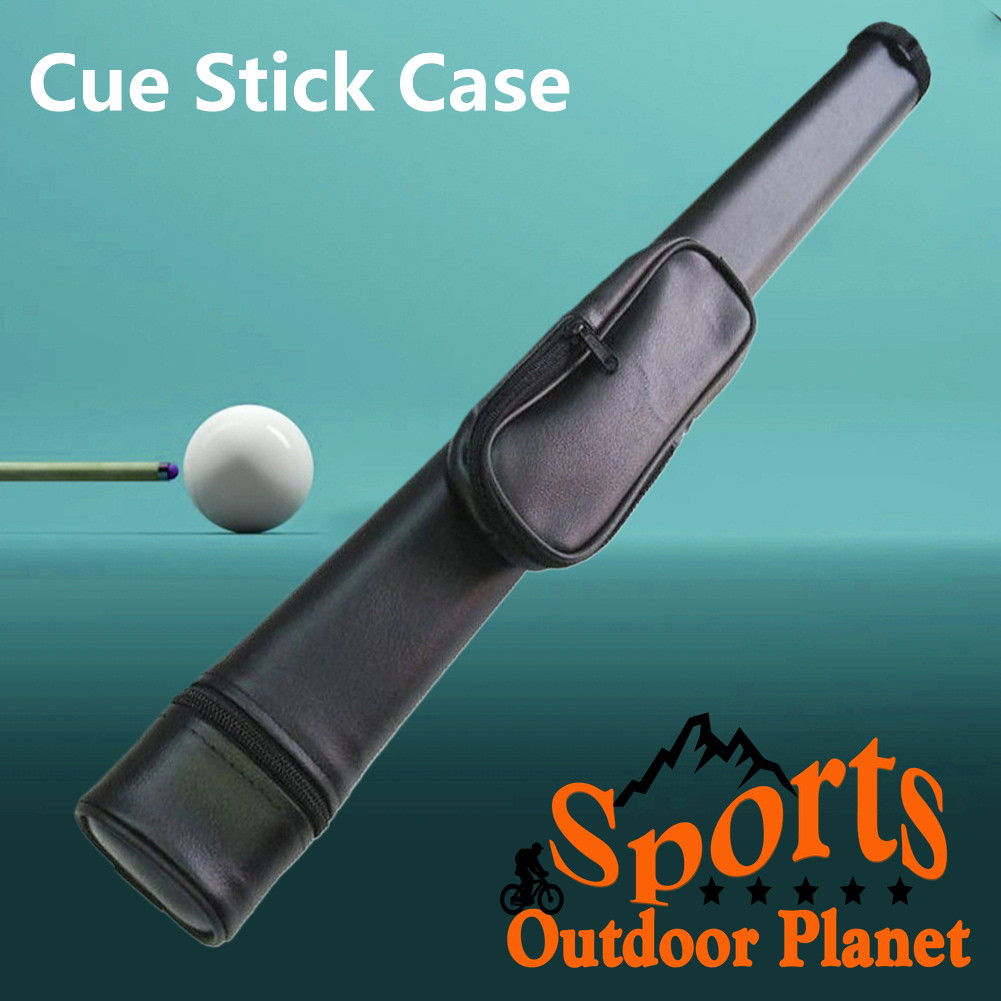 Billiard Single Cue Hard Case Black Pool Cue Stick Hard Case 1 Stick 2 ...