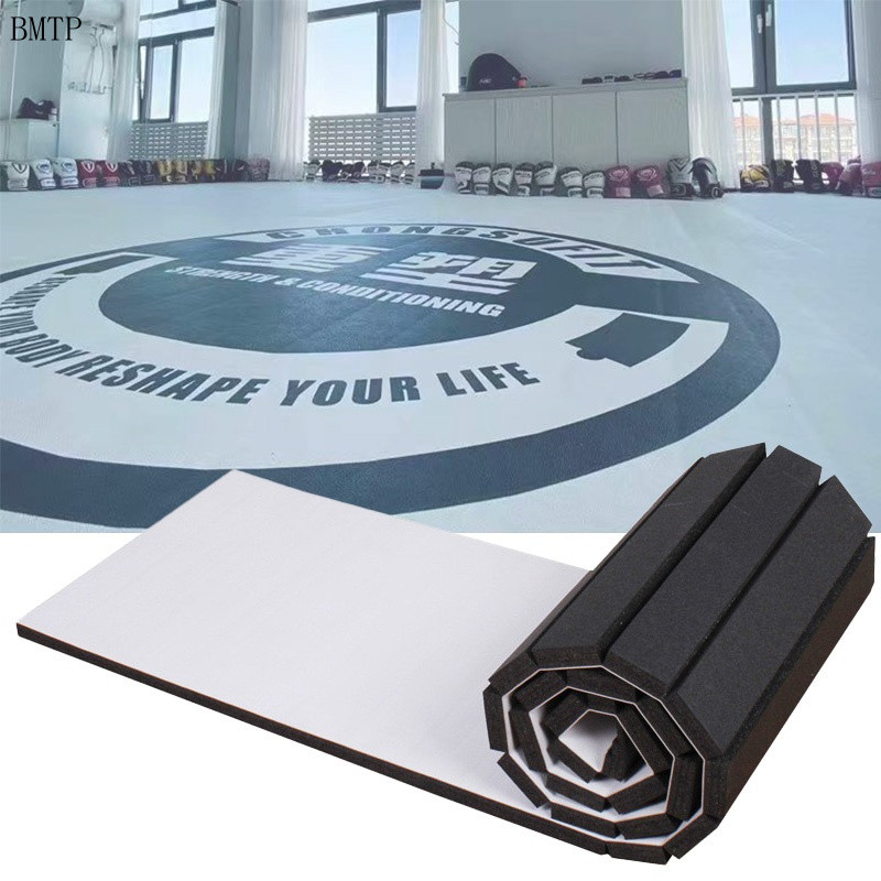 BJJ Gym Boxing Mat Custom Floor for Taekwondo Judo Wrestling Jiu Jitsu ...