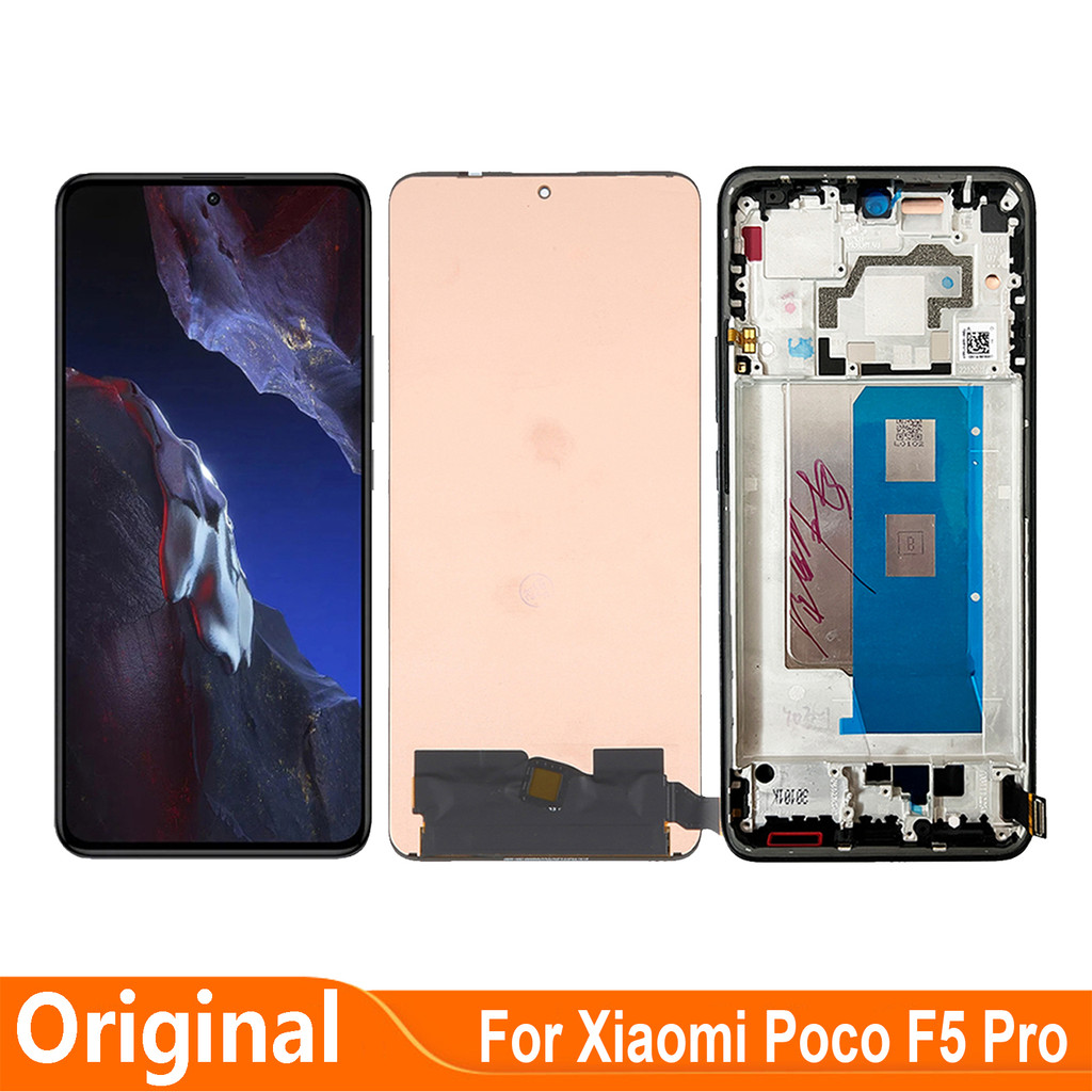 AMOLED For Xiaomi Poco F5 Pro 23013PC75G LCD Display Touch Screen Digitizer Assembly | Shopee ...