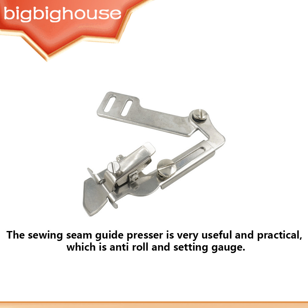 Sewing Machine Seam Guide Presser Stainless Spare Industrial Foot Parts ...