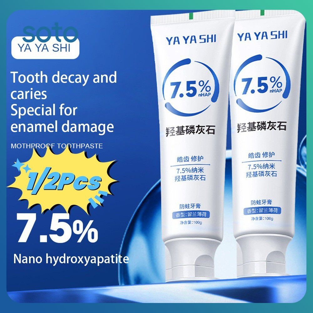 100g Hydroxyapatite Toothpaste Hydroxyapatite Toothpaste For Enamel ...