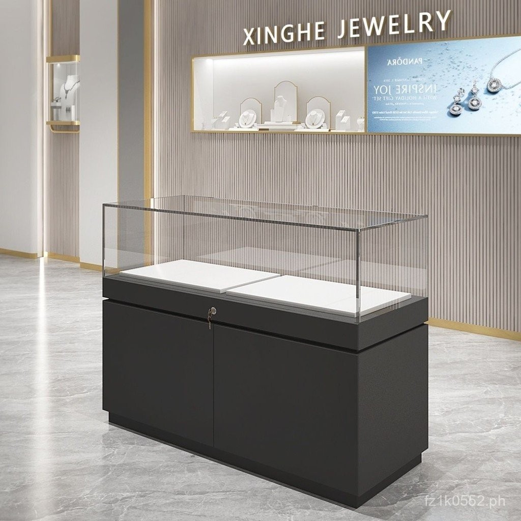Mall Jewelry Exhibition Artifact Glass Cabinet Sample Display Cabinet ...
