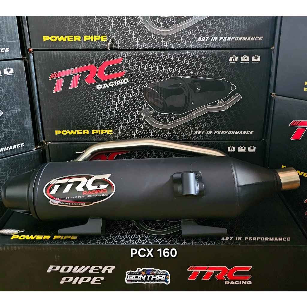 TRC POWER PIPE MUFFLER FOR HONDA CLICK, PCX, WAVE110, WAVE125, XRM125 ...