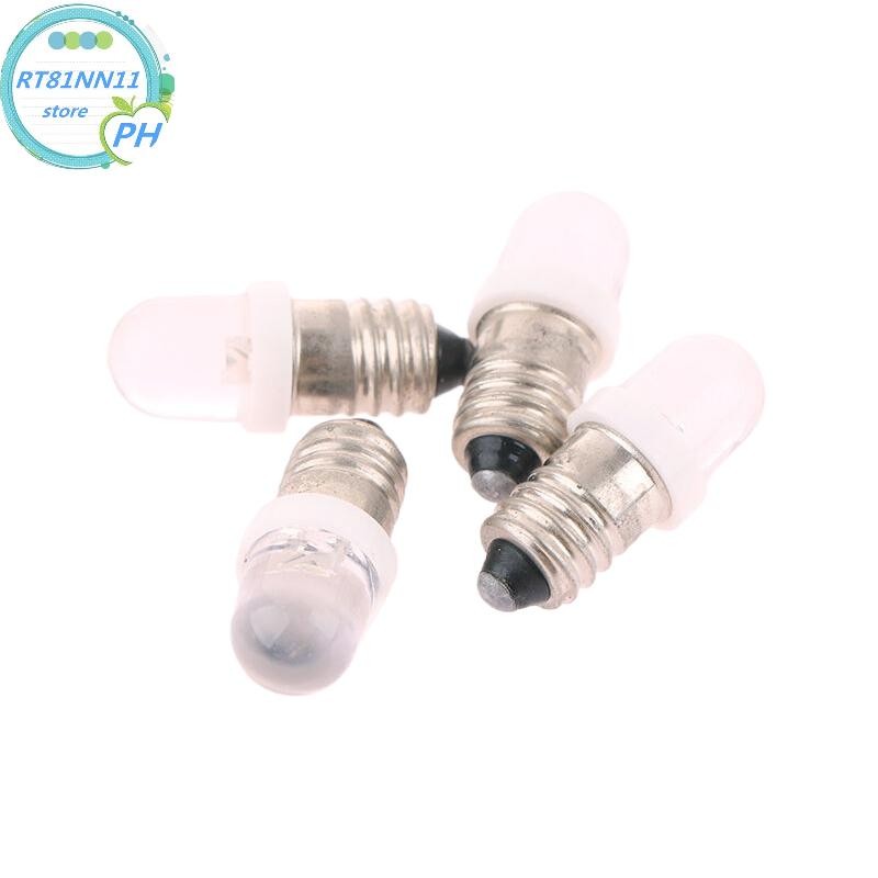 rt81nn11 5Pcs E10 Led Bulb E10 DC 3V 6V 12V 24V Instrument Bulb E10 ...