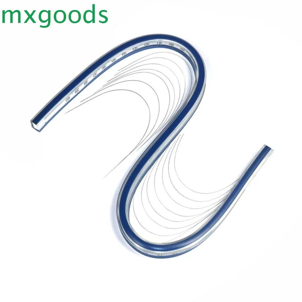MXGOODS Snake Shaped Ruler, Plastic Flexible Curve Ruler, Sewing ...