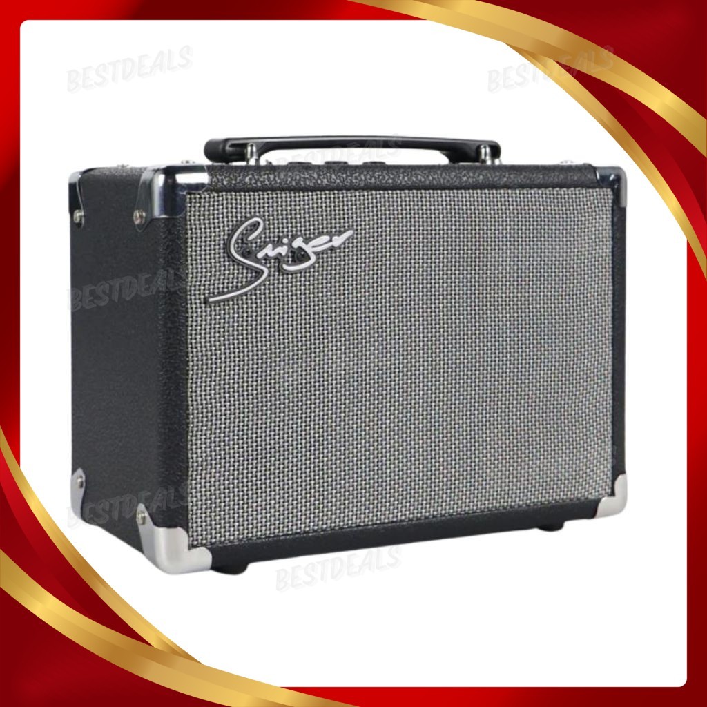 Smiger ELC-20 Electric Guitar Amplifier 20 Watts - Black | Shopee ...