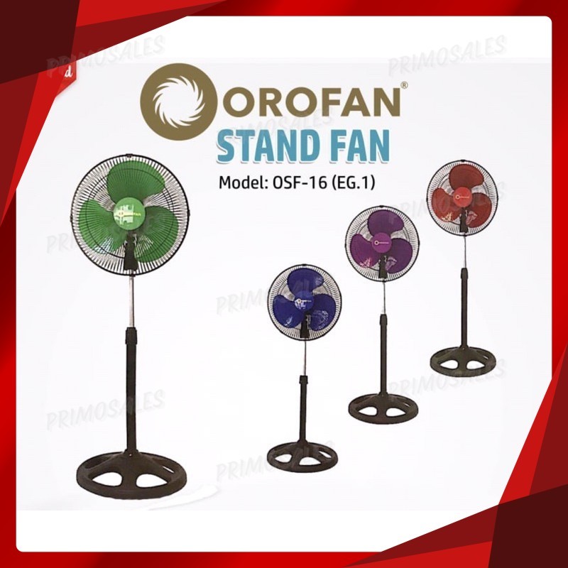 OSF-16 Orofan Stand Fan | Shopee Philippines
