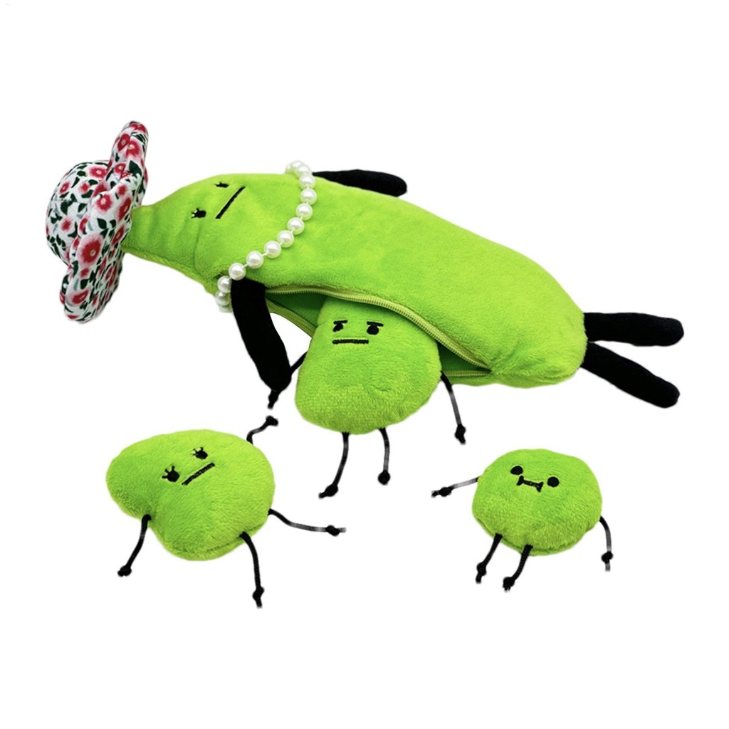 Secret Staycation Edamame Family Plush Pillow Plushies Stuffed Animal ...