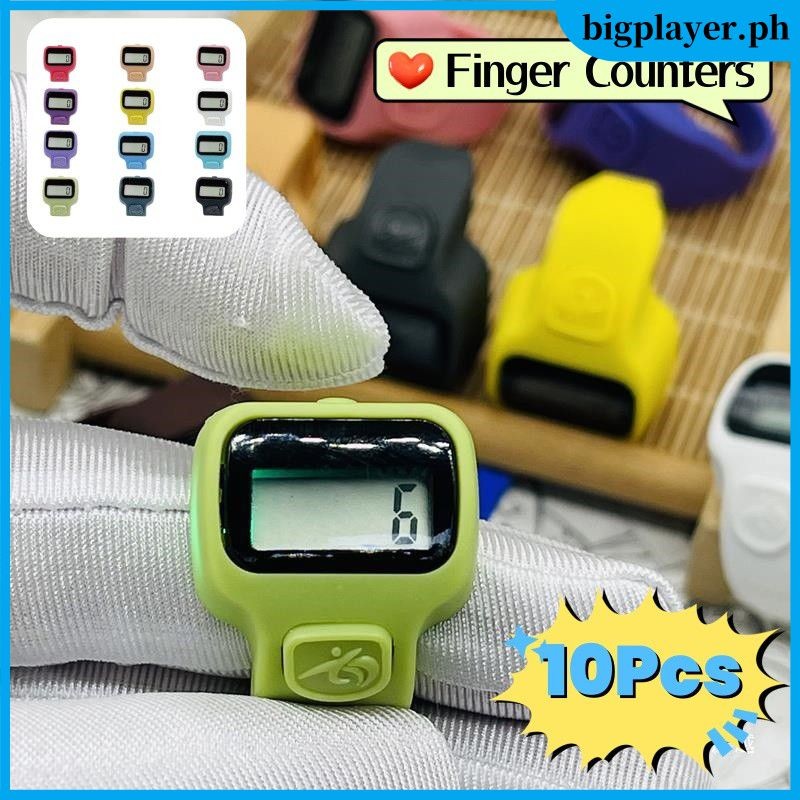 10pcs Ring Counter Electronic Counter Handheld Tally Counter Clicker ...