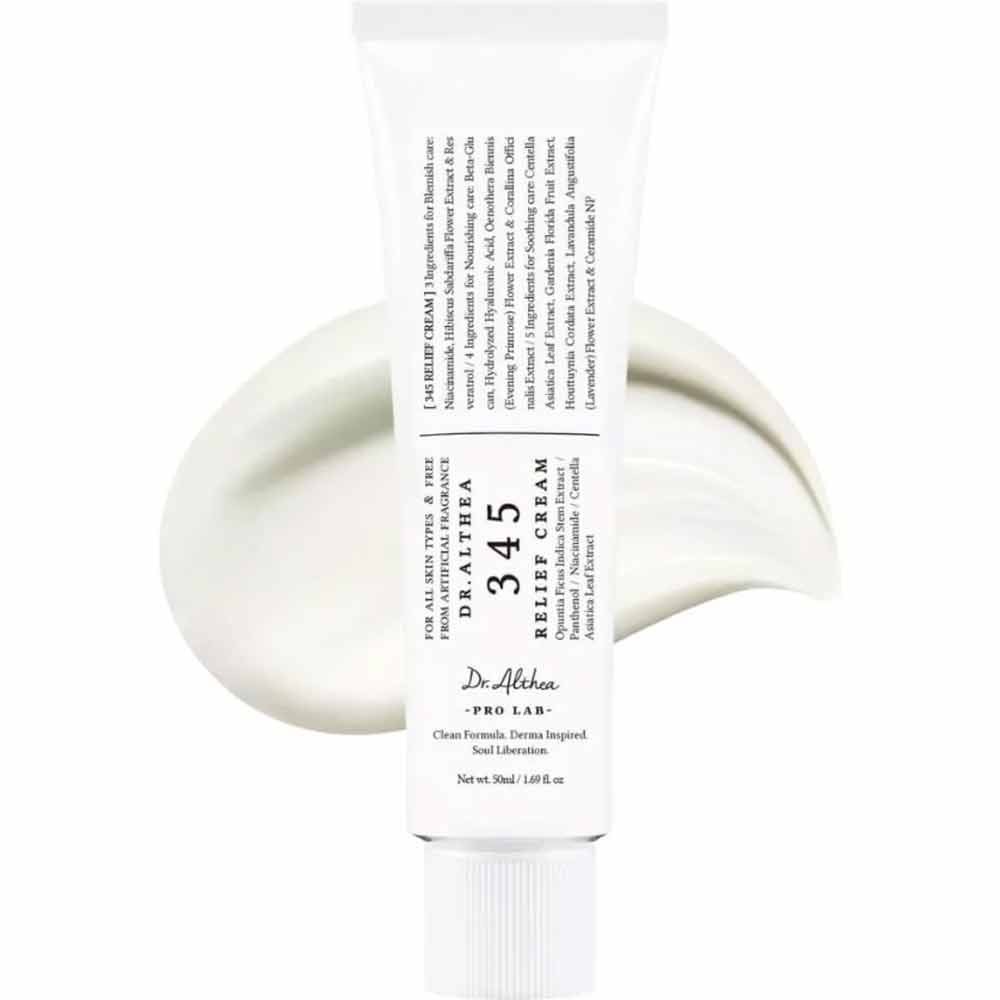 Relief Cream Antioxidant Facial Cream Soothing Moisturizer Refreshing ...