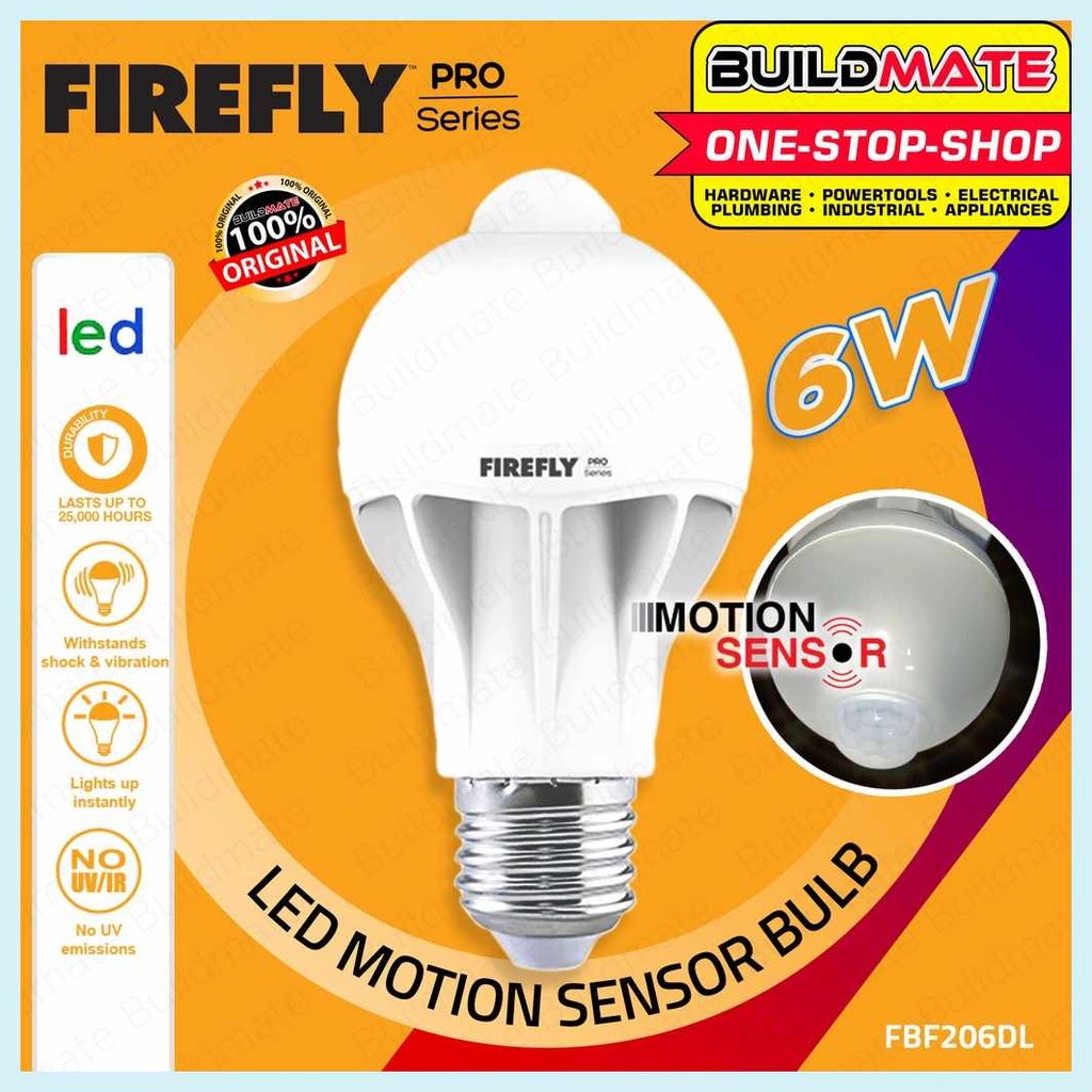 FIREFLY>i.6W[v}Motion/VJ$Sensor^Mm$Led^w$Light^J$Bulb^Y$PRO^S ...