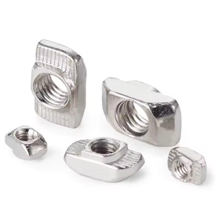 10Pcs T Nut Hammer T-Nut Sliding Drop In Nut Fasten Connector For 2020 ...