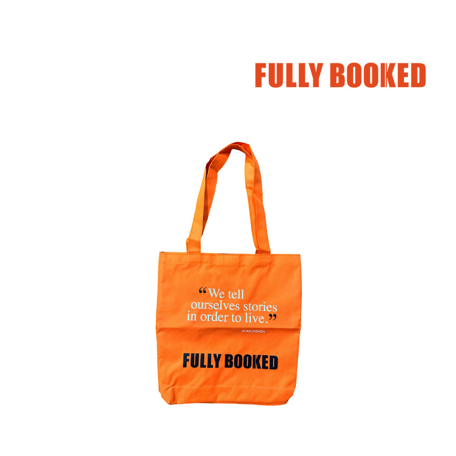 Fully Booked Quote Tote Bag: Didion, Small (Orange) | Shopee Philippines