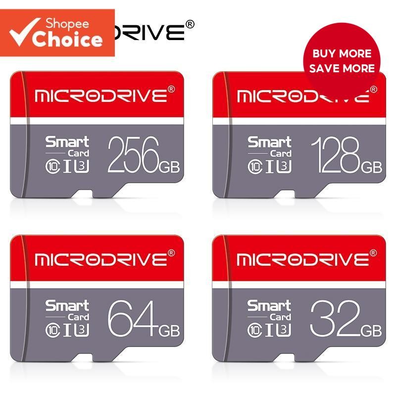 MicroSD Card 32GB-128GB Class 10 - for Cameras & Phones | Shopee ...