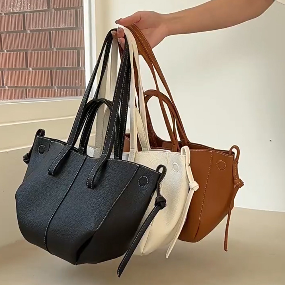 Ladies Simple Shopping Bag Fashion Handbag Daily Shopping Bag Shoulder ...