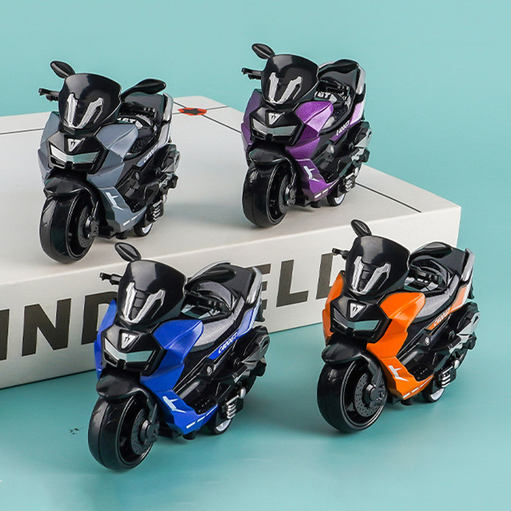 Motorcycle Model, Pull-back Miniature Mini Motorcycle Inertia ...