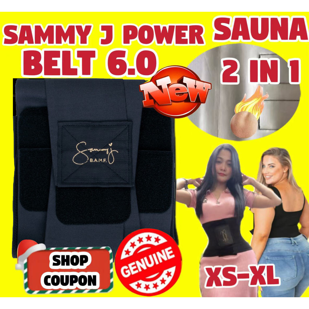 Sammy J Gold Power Belt 6.0 Slim Waist Back Support 5Bone (Available in ...