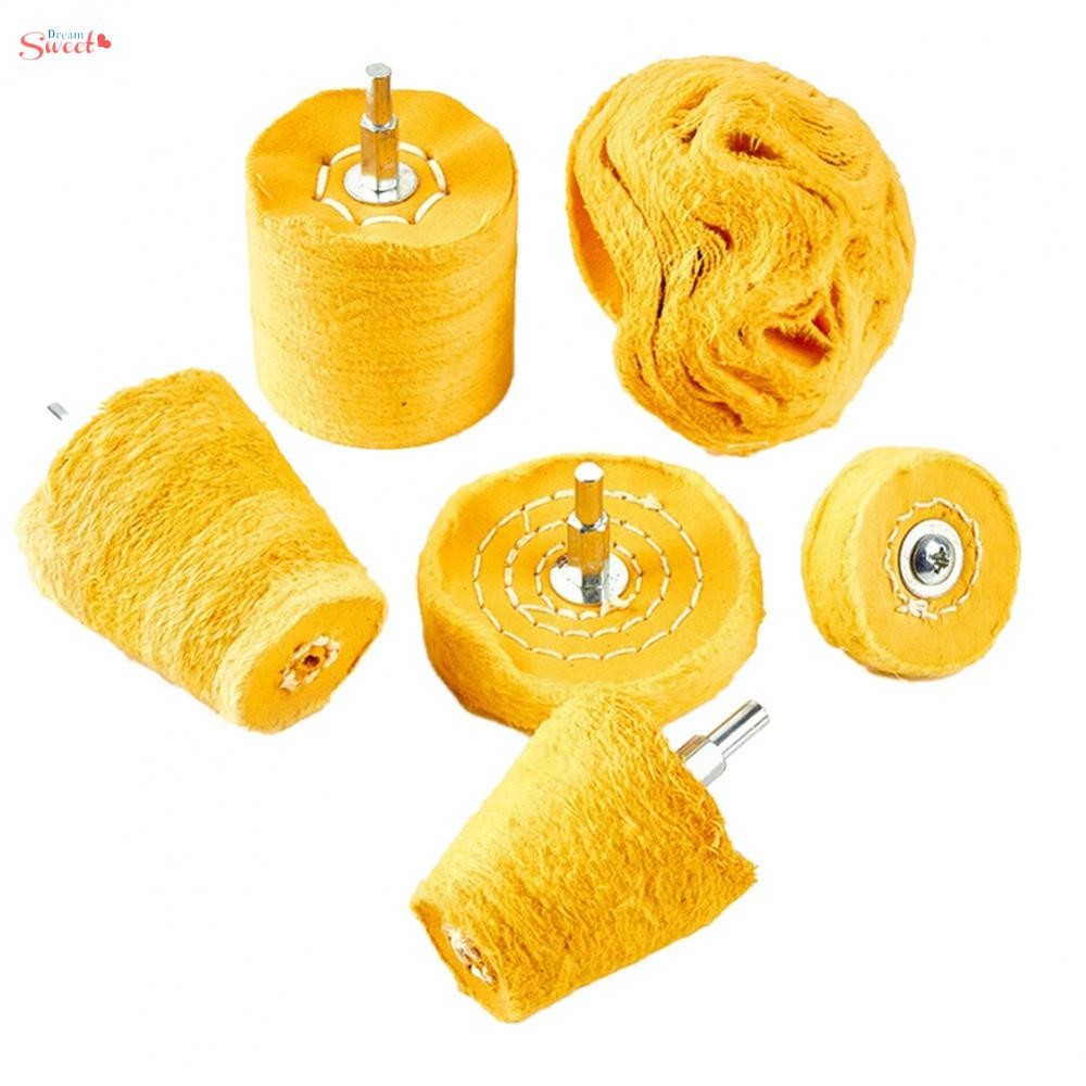 【SWTDRM】Efficient ConeColumn Cotton Cloth Polishing Buffing Wheel 3 ...