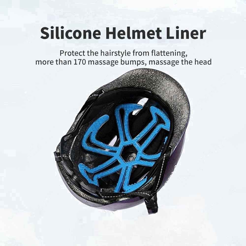 Helmet Insulation Pads Easy to Use&Wash Silicone Helmet Liner ...