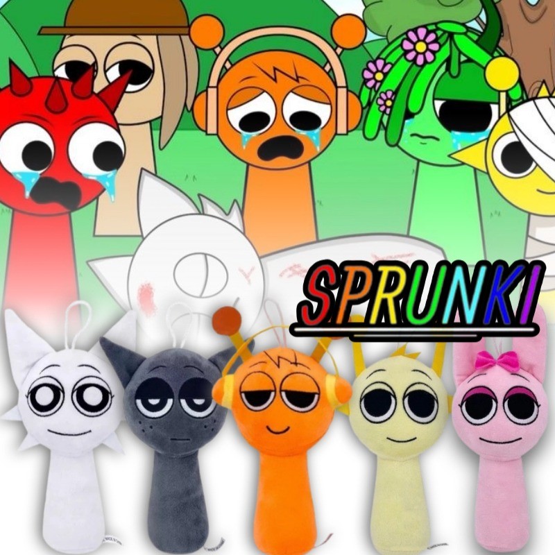 20CM Sprunki Plush Toy Popular Games Character Sprunki Incredibox ...