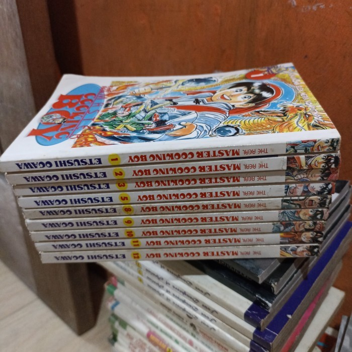 The Real Master Cooking Boy comic volumes 1 to 12 minus no. 4,6 ...