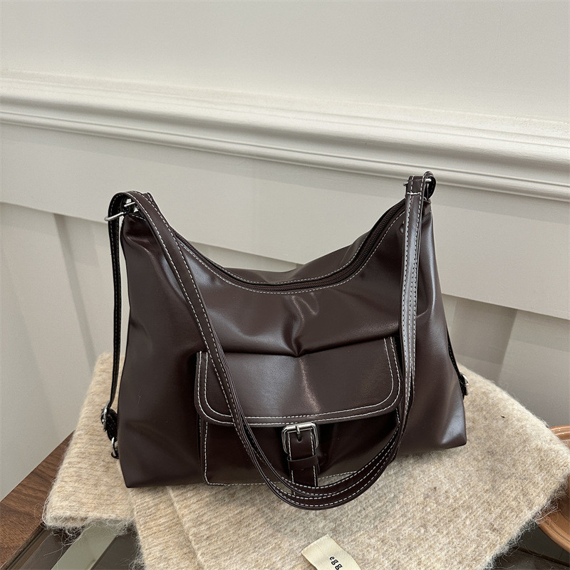 Niche Vintage Commuter Maillard Multipurpose Backpack | Shopee Philippines