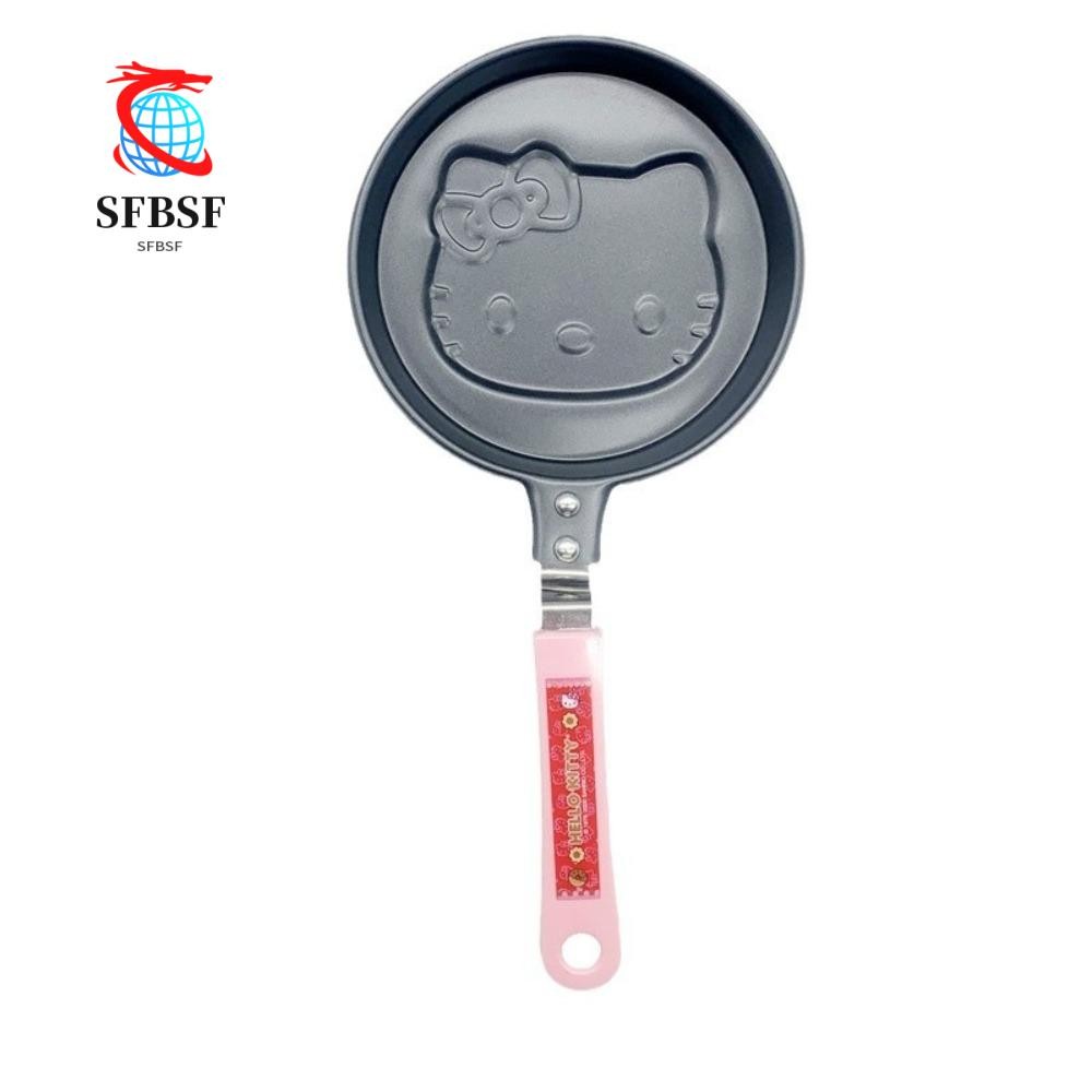 SFBSF Mini Frying Pan, Hello Kitty Nonstick Cartoon Egg's Pan, Kawaii ...