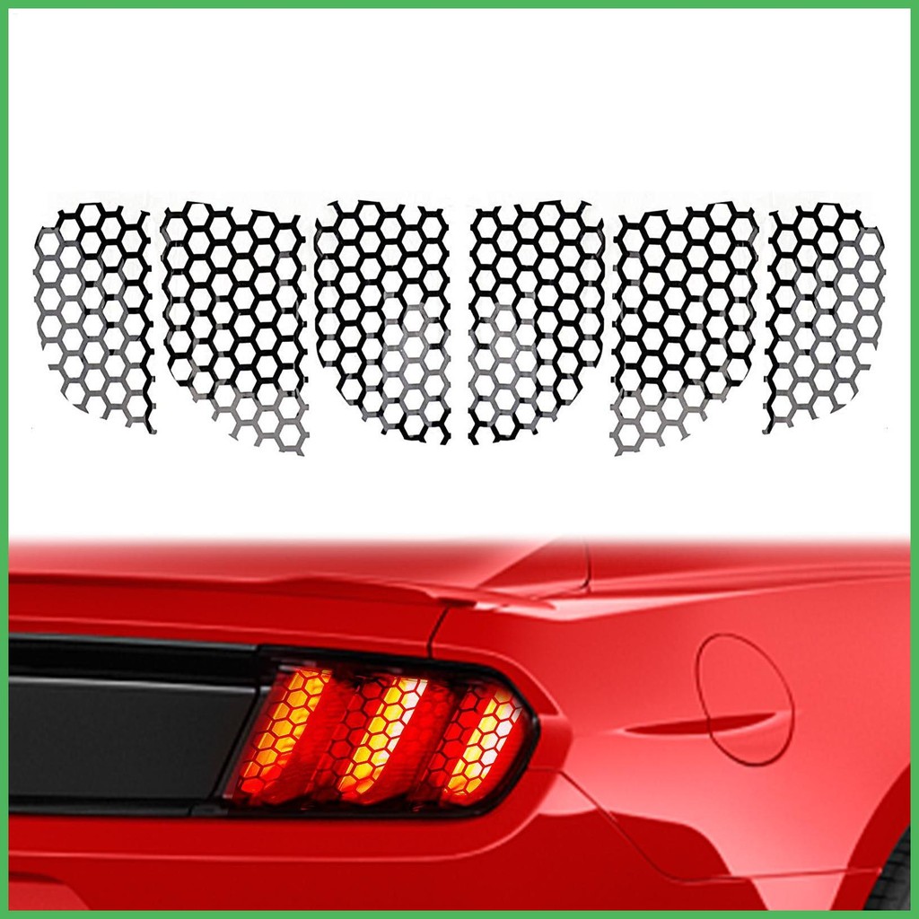 Honeycomb Tail Light Stickers Honeycomb Design Car Rear Tail Light ...