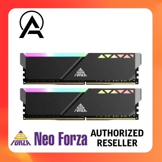 Neo Forza TRINITY 32GB (16GB x2) 5600 DDR4 RGB w/ Heatsink Plug n Play ...