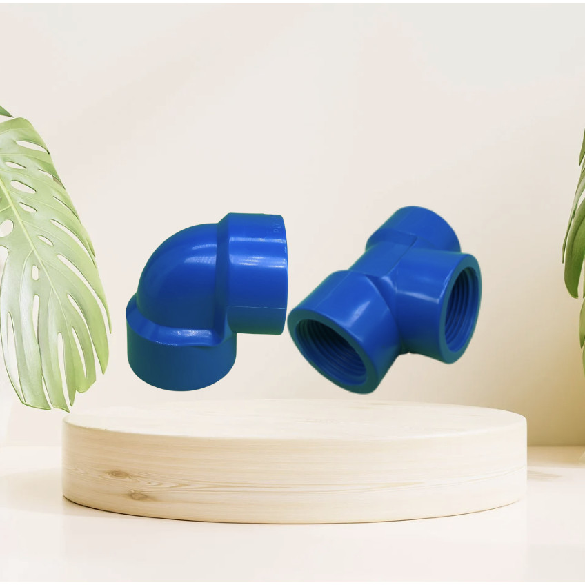SPECIAL COUPLING THREADED ELBOW TEE PVC | Shopee Philippines
