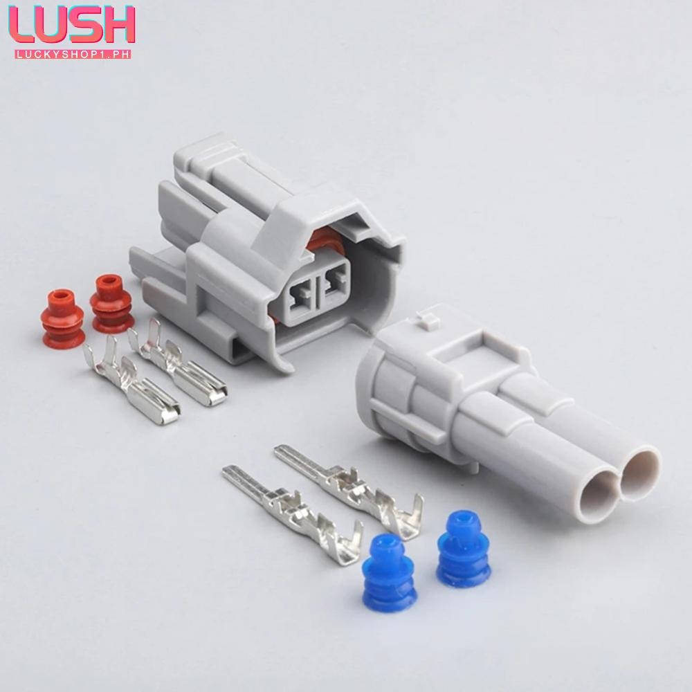 Effortless 2 pin EV1 car EV6 fuel injector waterproof connector Long ...