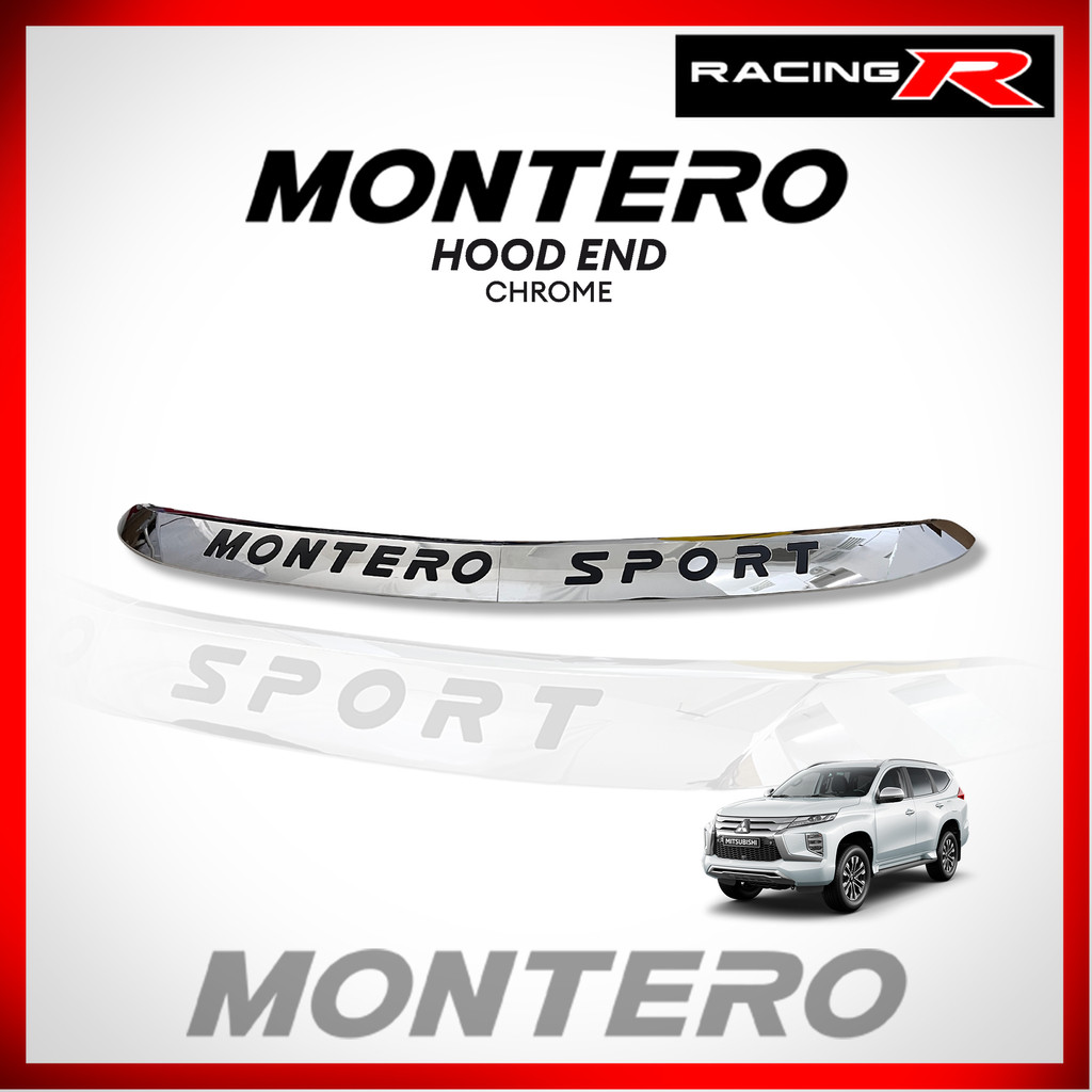 Mitsubishi Montero 2016 to 2019 OEM Hood End / Hood Lip / Hood Guard ...