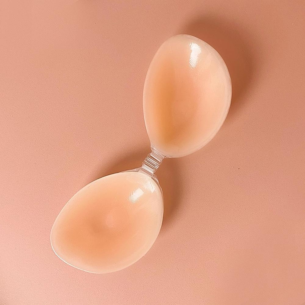 Reusable Silicone Invisible Stick On Bra Silicon Pushup Bra Self ...