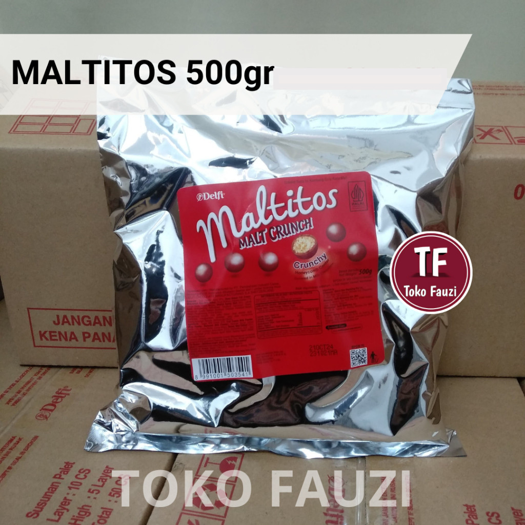 Delfi Maltitos Chocolate 500gr Packaging Special Edition Ramadhan Eid ...