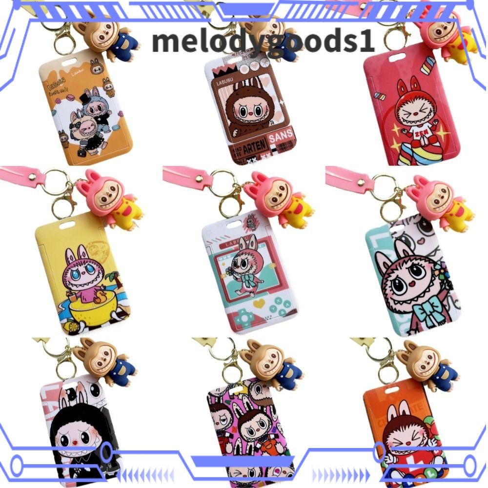 MELODYGOODS1 Labubu Doll Keychain, Cartoon Image for Bubble Mart ...