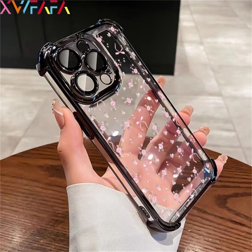 Bowknot Tie Flower transparent Casing For Honor X7C X9B X7B X5B X9A X7 ...