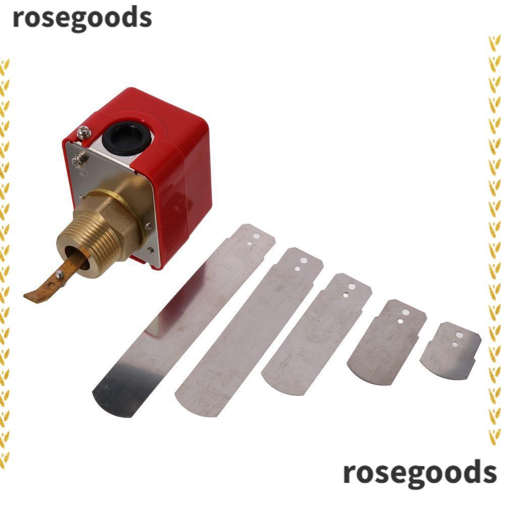 ROSEGOODS1 Flow Switch, HFS-25 1"/ Liquid Water Flow Paddle, 1.0MPa ...