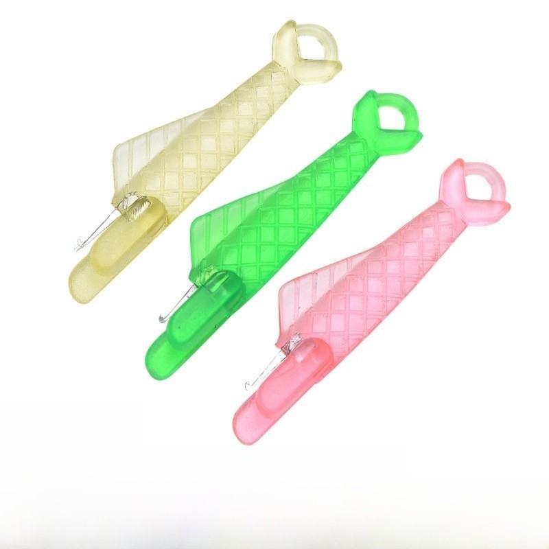 Plastic Threading Tool Sewing Machine Needle Quick Threader Clothing ...