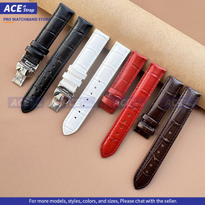 Apply To TISSOT 14mm 16mm 18mm T050 T02 T023210A Leather Watch Strap ...