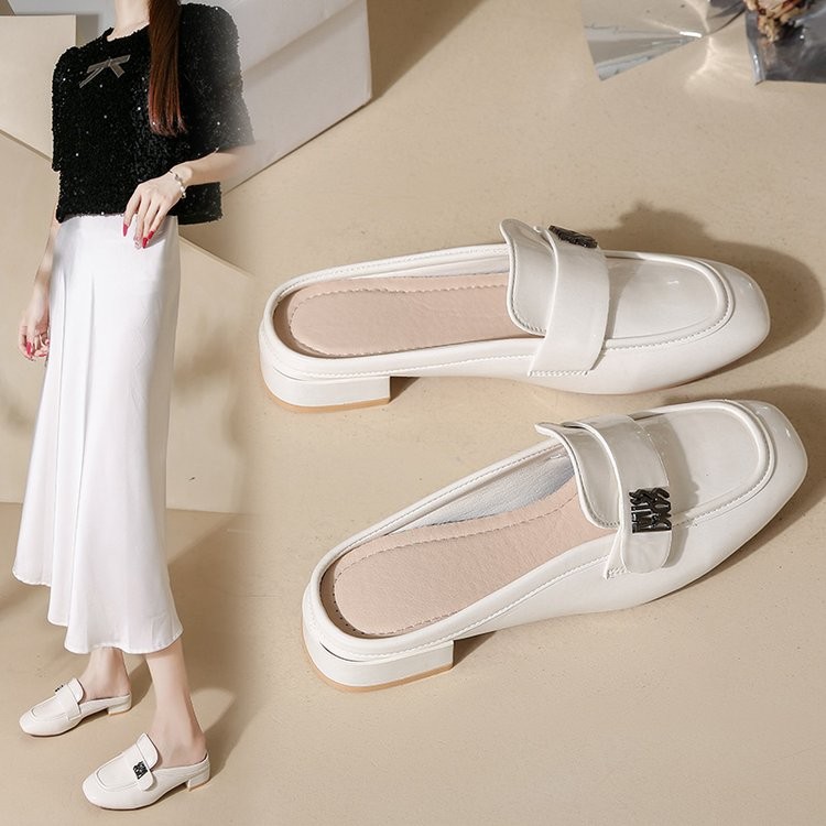 Women's Shoes Slippers Women's Slippers Toe-Covered Slippers Soft-Soled ...