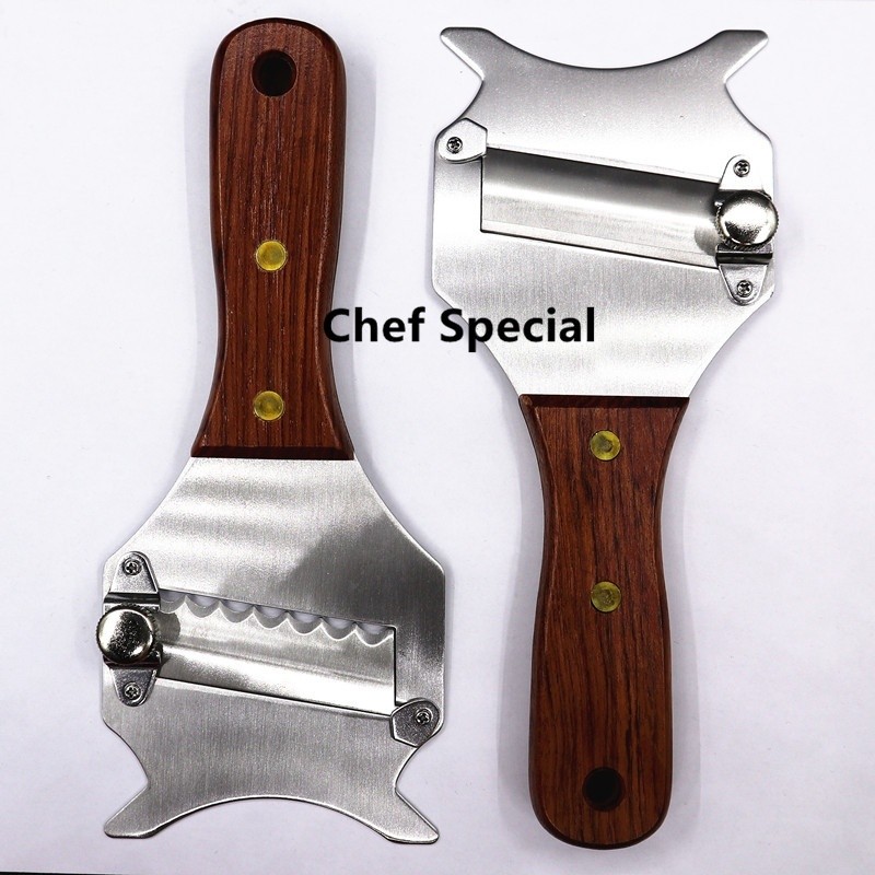 Wooden Handle 304 Stainless Steel Truffle Knife Black/White Truffle ...