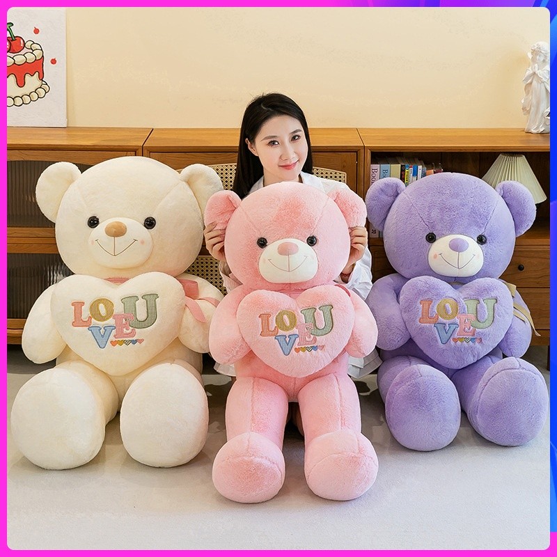 120/130cm big teddy bear stuffed toy human size human size teddy bear ...