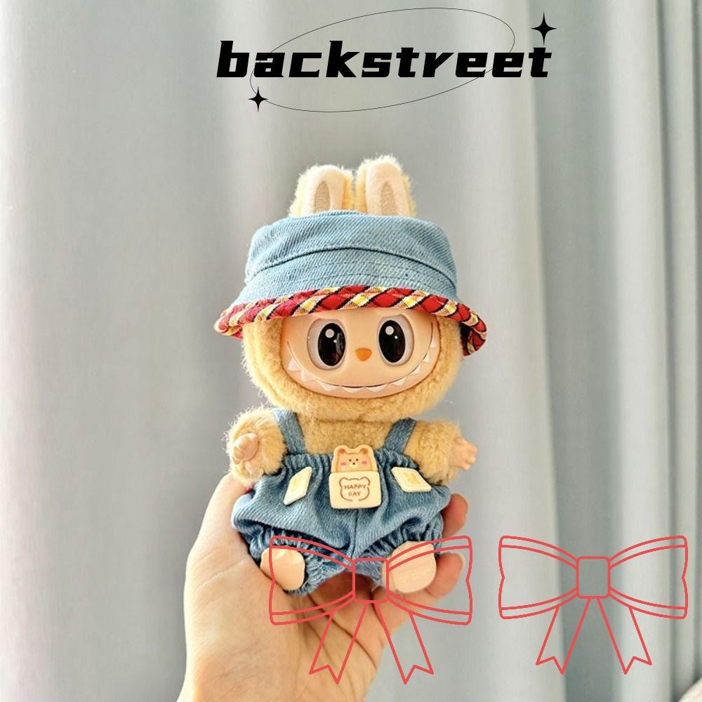 BACKSTREET Labubu Doll Clothes, Cartoon POP MART Labubu Overalls, Cute ...