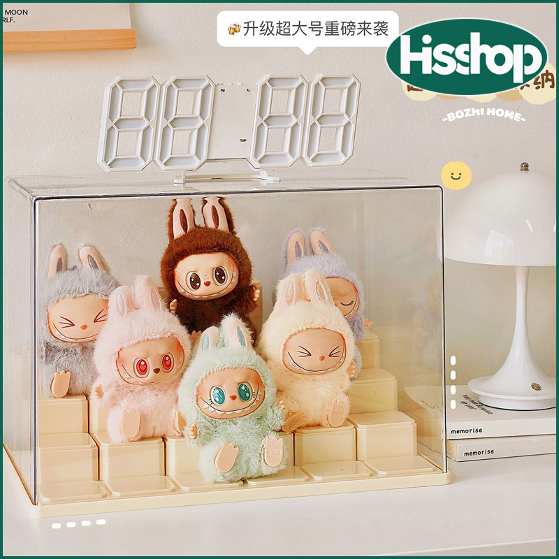 Plush doll storage display cabinet,labubu display box,acrylic ...