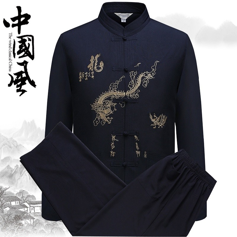 Tang Suit 2025 Spring Autumn Tang Suit Chinese Style Middle-aged ...