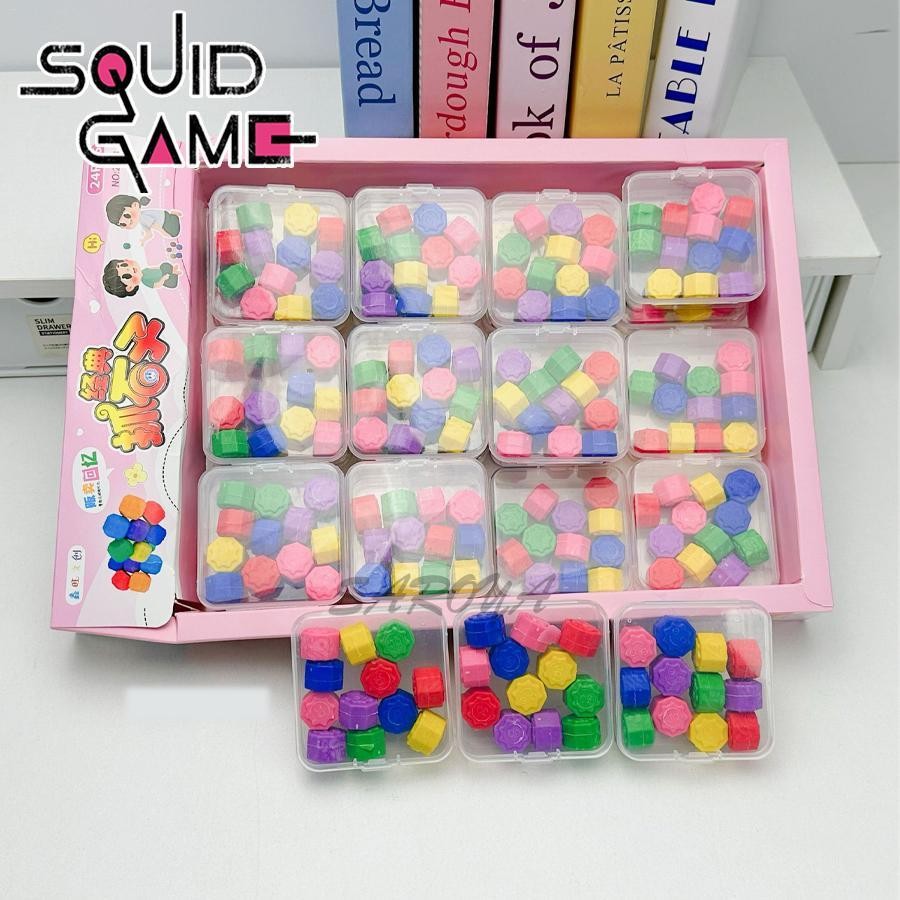 Squid Game 2 Gonggi Set 3D Printed Gonggi Stones Traditional Korean ...